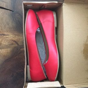 Lady Boss | Shoes | Red Ballet Flats | Poshmark